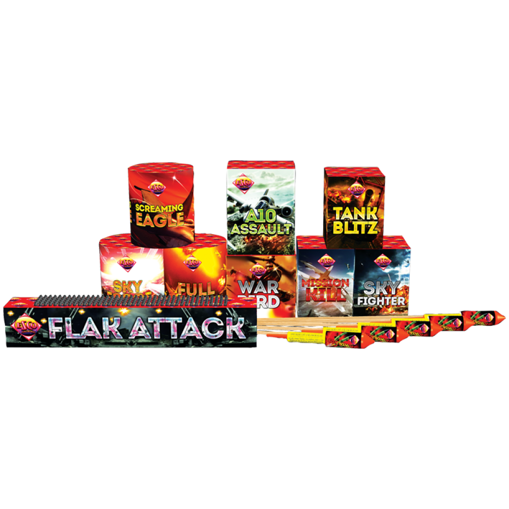 Jet Scream Selection Box 17pce